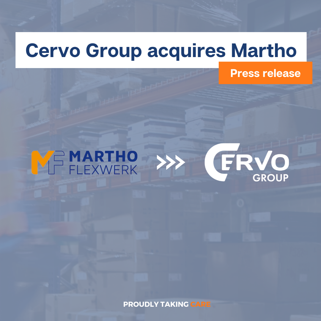 Persbericht: Activiteiten Martho overgenomen door Cervo Group - Cervo Group